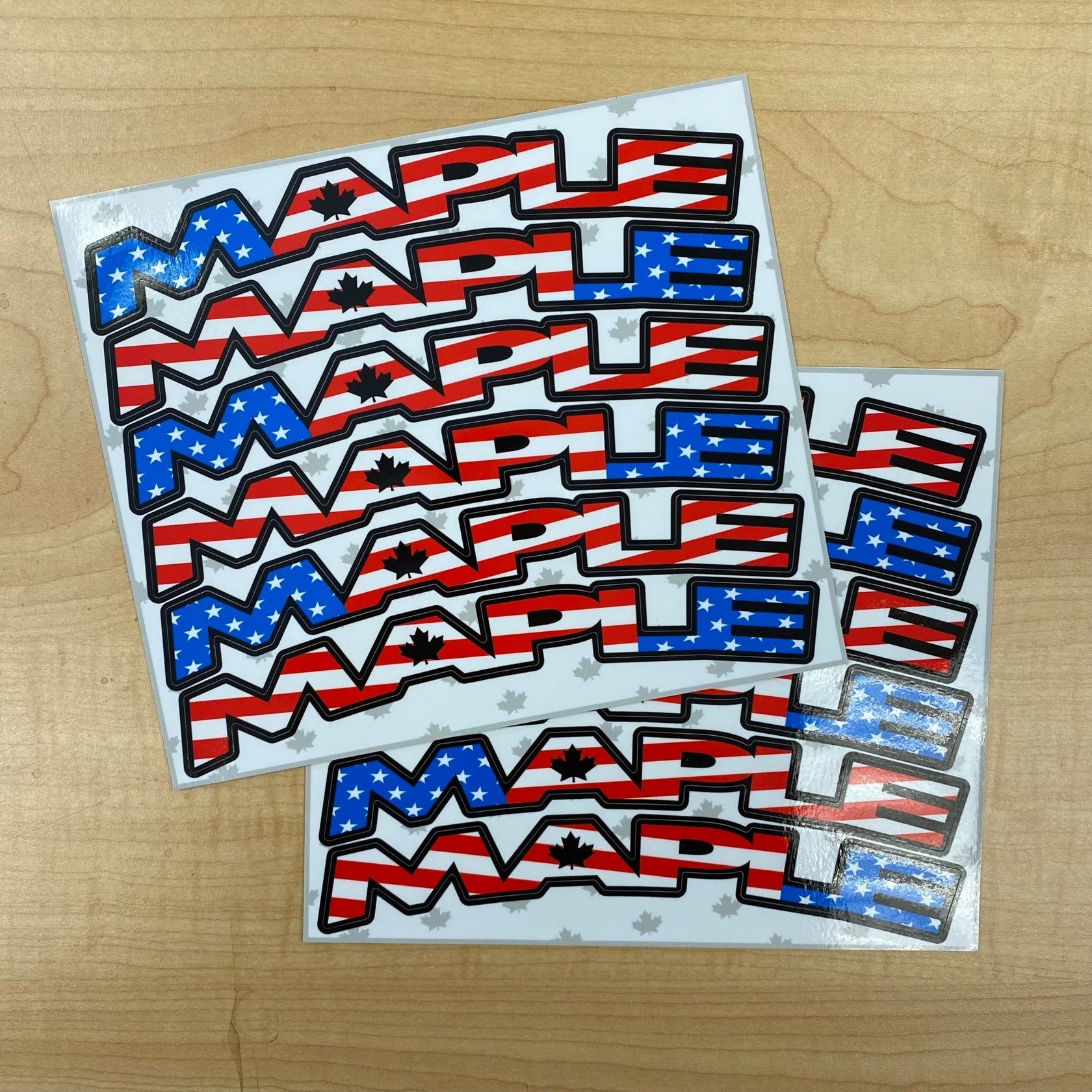 Maple Super Custom Replacement Decals – Ride Maple