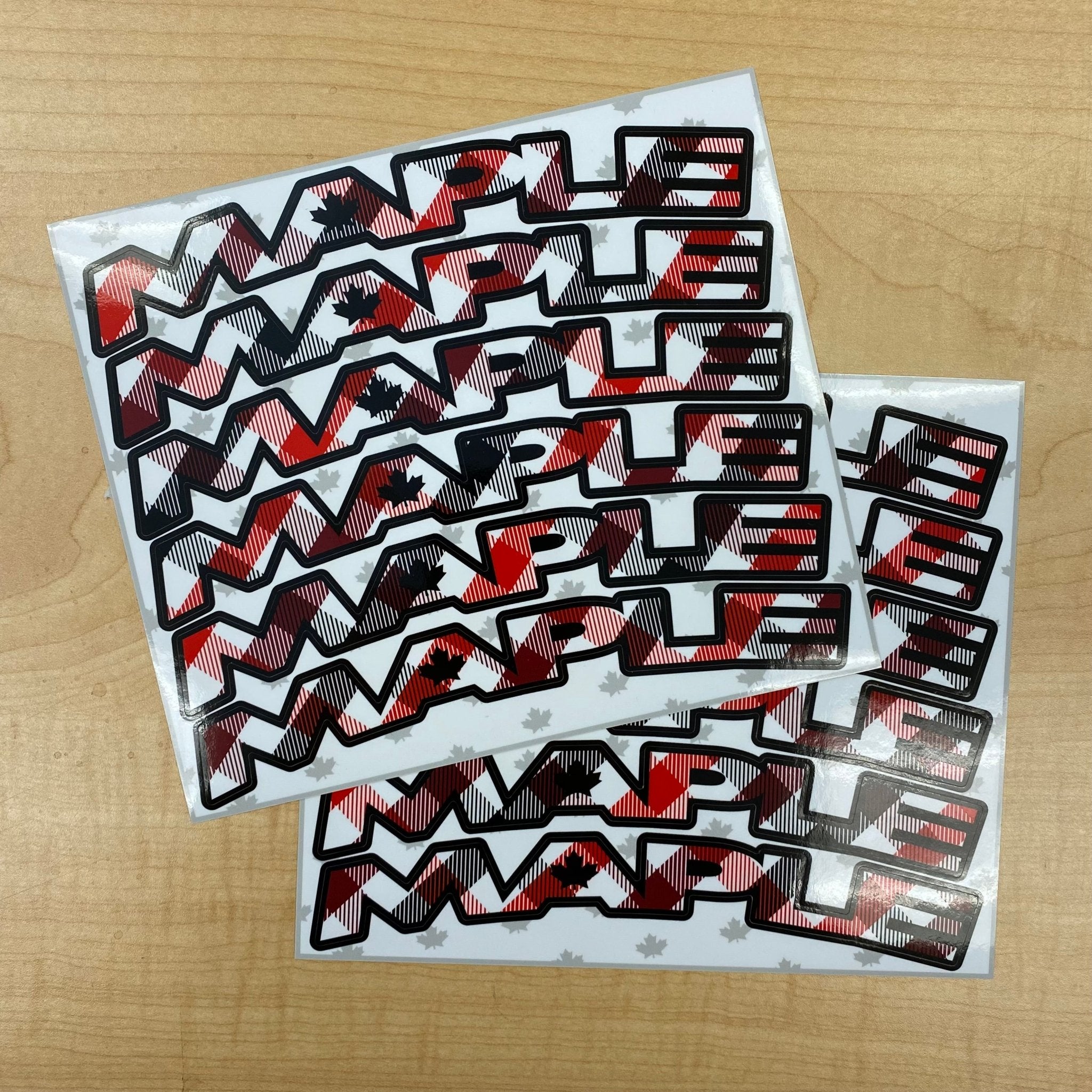 Maple Super Custom Replacement Decals – Ride Maple