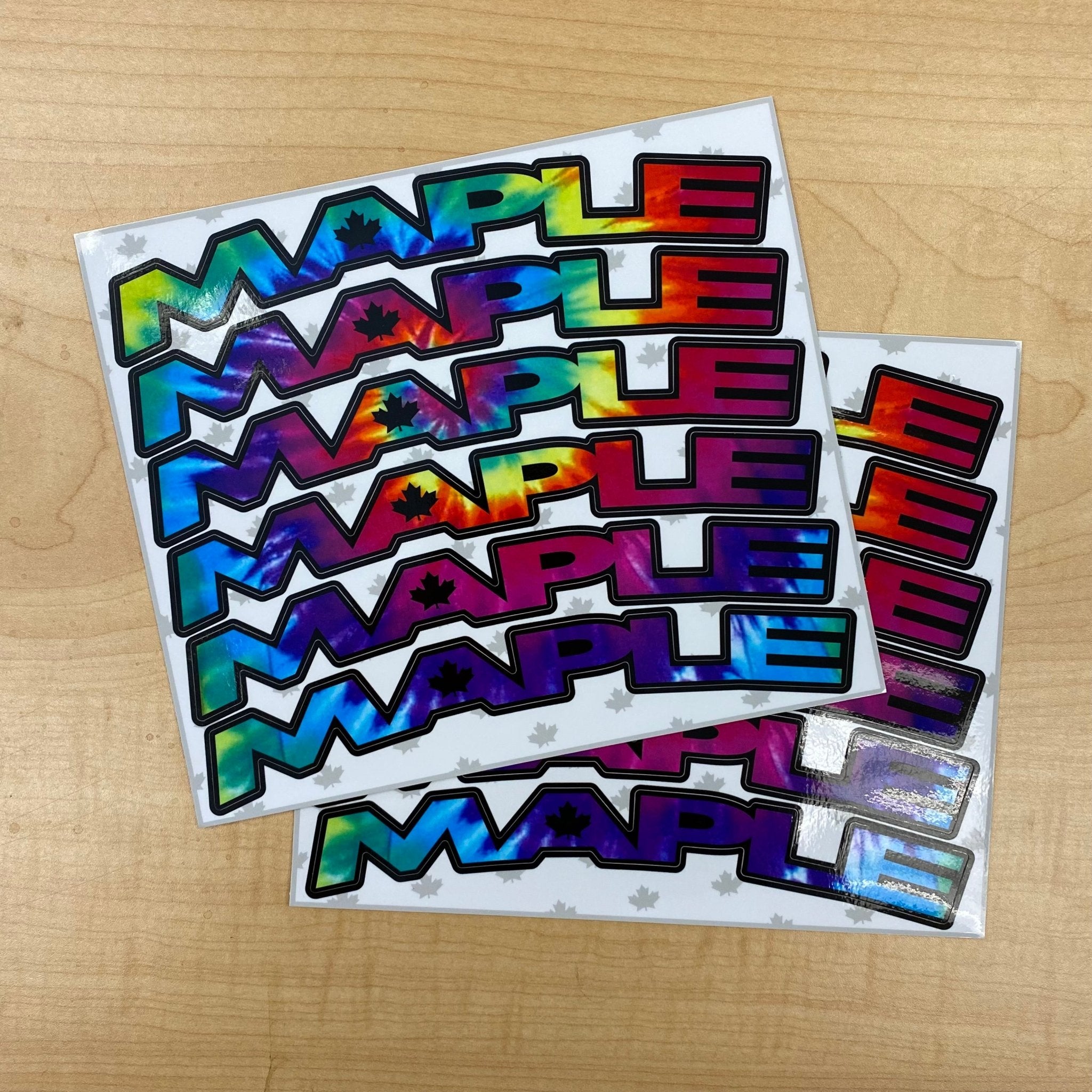 Maple Super Custom Replacement Decals – Ride Maple